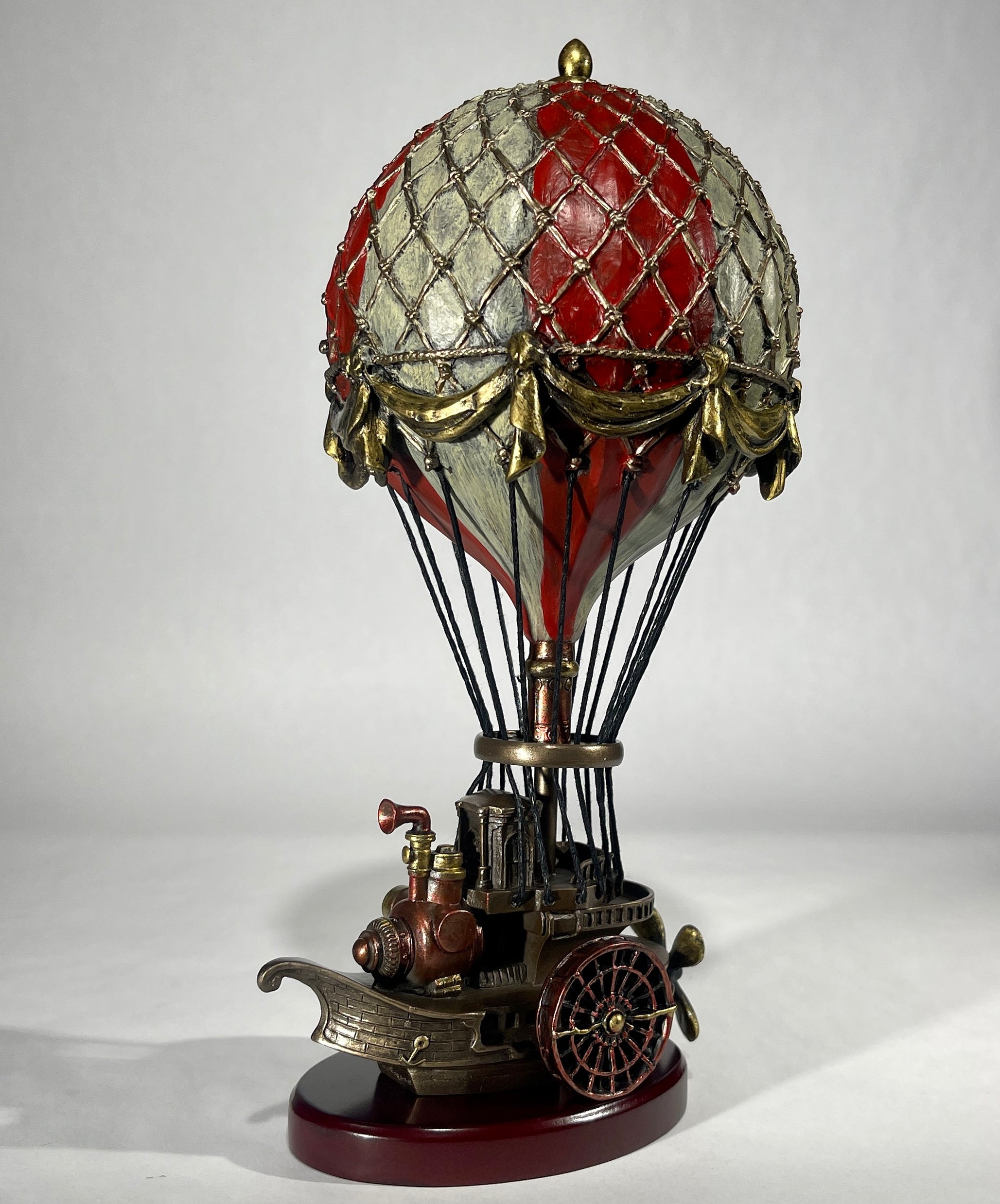 Steampunk Hot Air Balloon Statue — AllSculptures