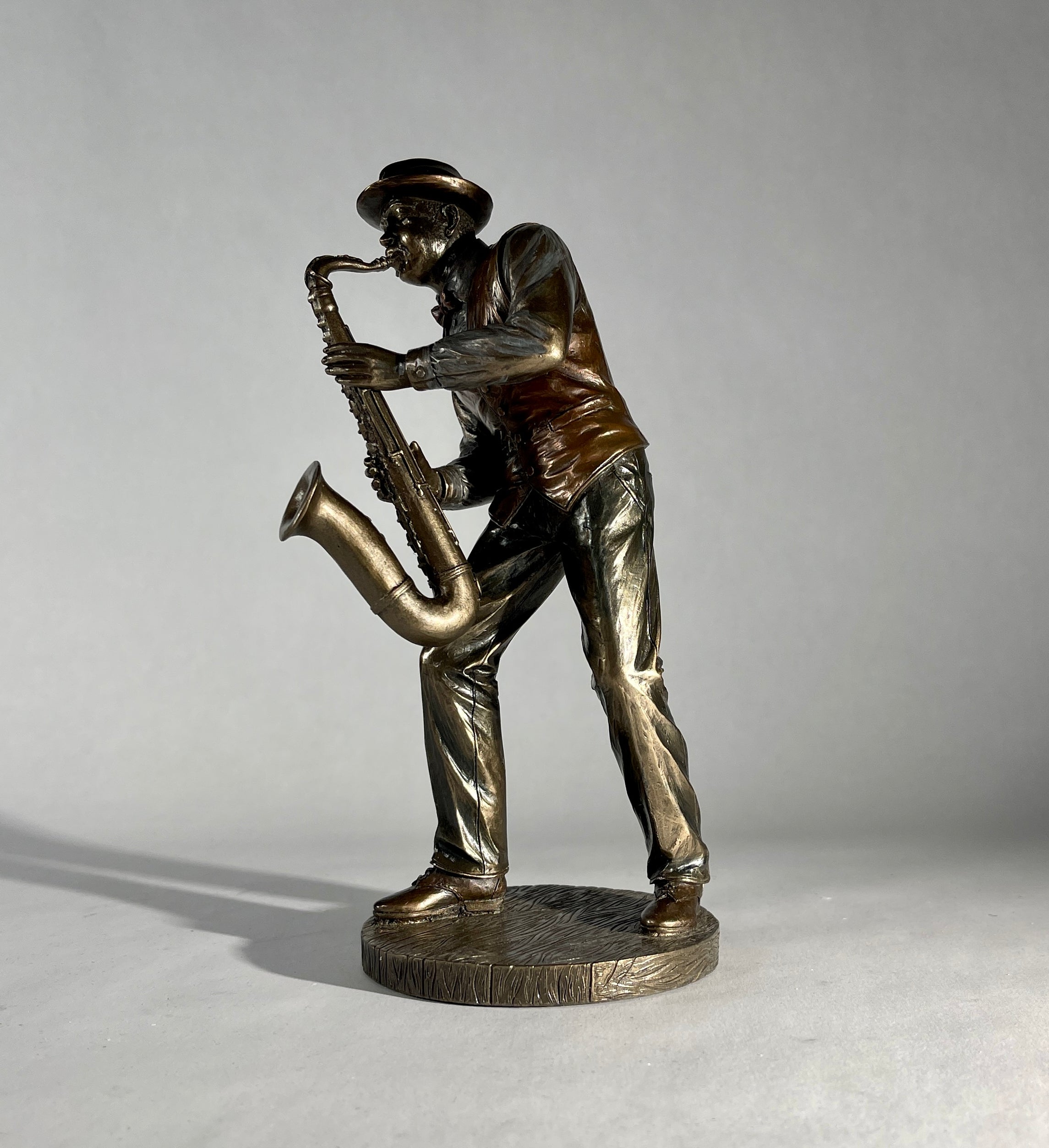 Jazz Band - Saxophone Player Statue — AllSculptures