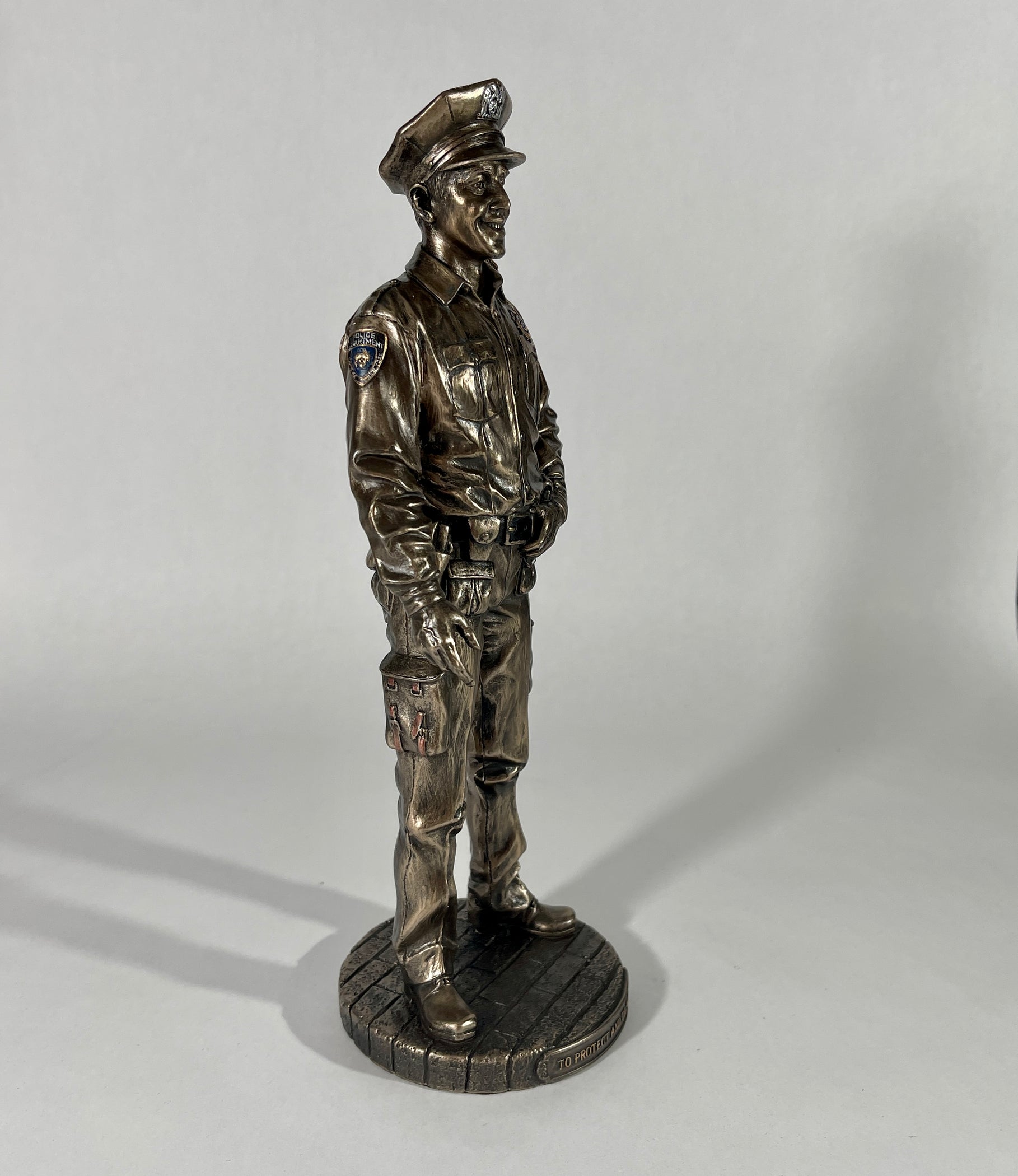 Policeman NYPD- To Protect And To Serve Statue — AllSculptures