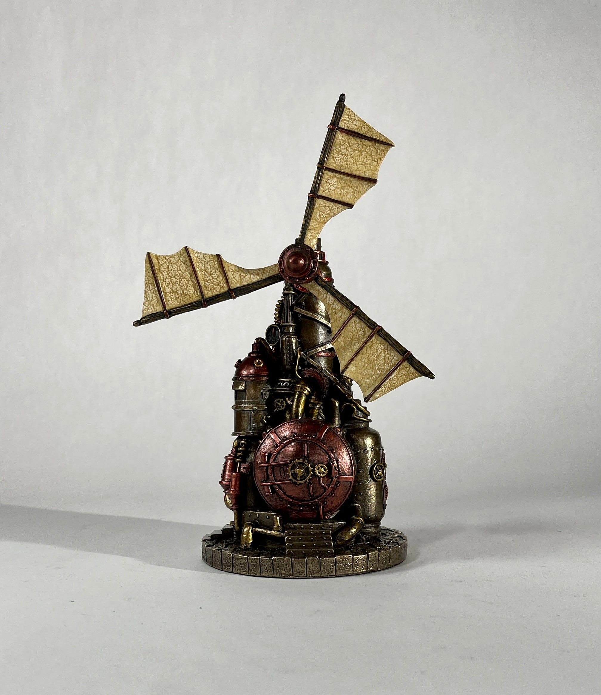 Steampunk Windmill Statue — AllSculptures