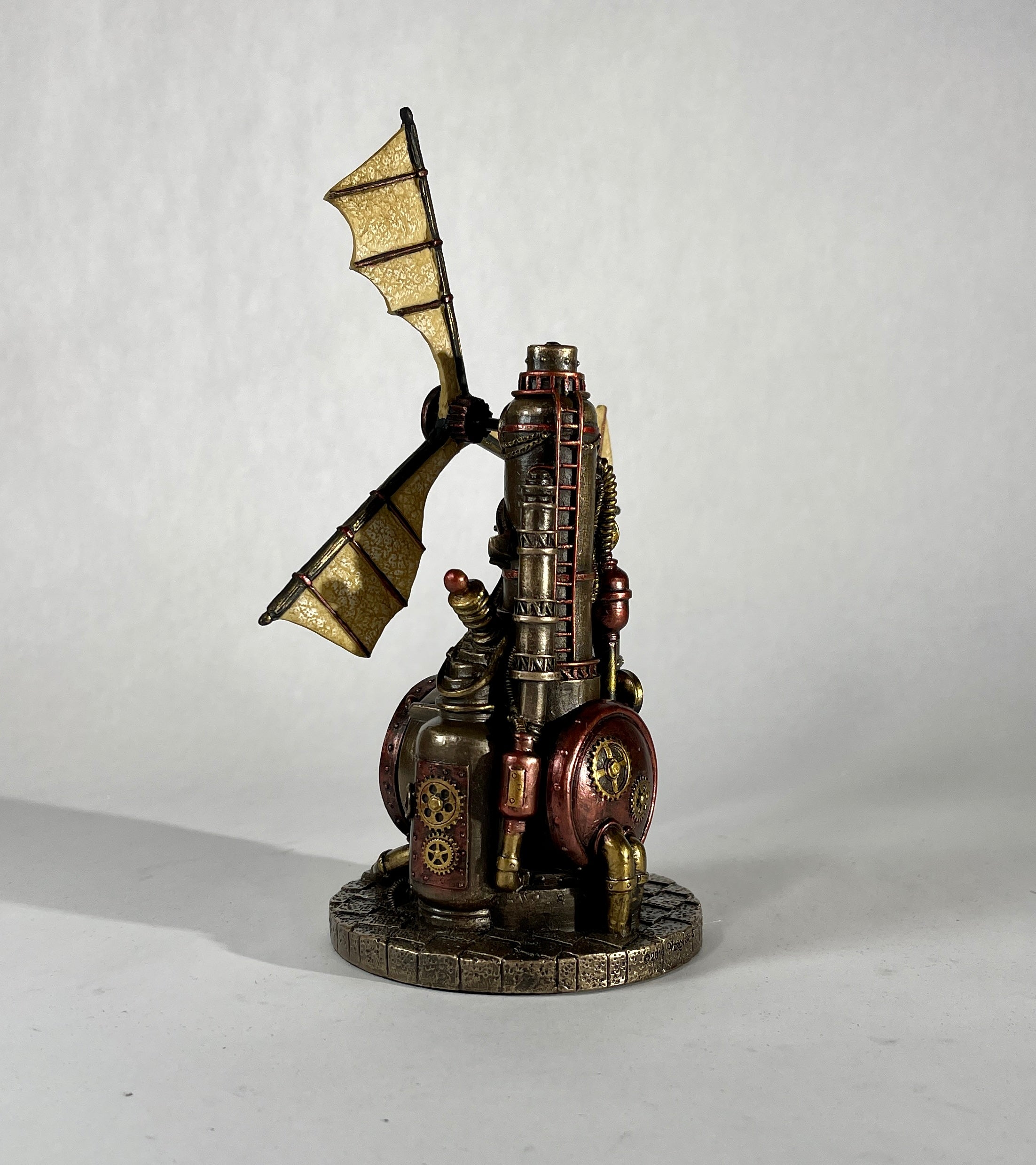 Steampunk Windmill Statue — AllSculptures
