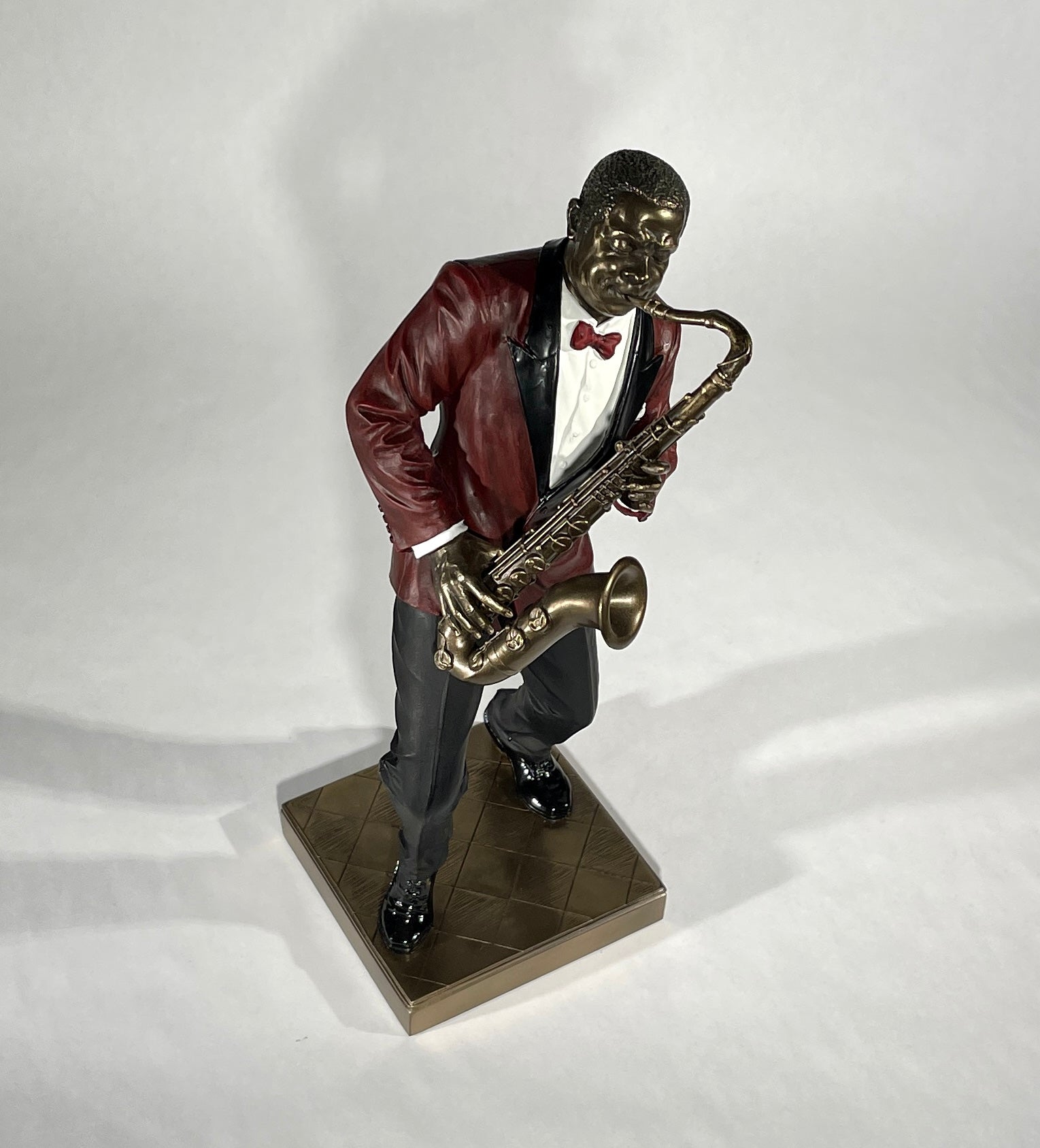 Jazz Band-Saxophone Player Statue — AllSculptures