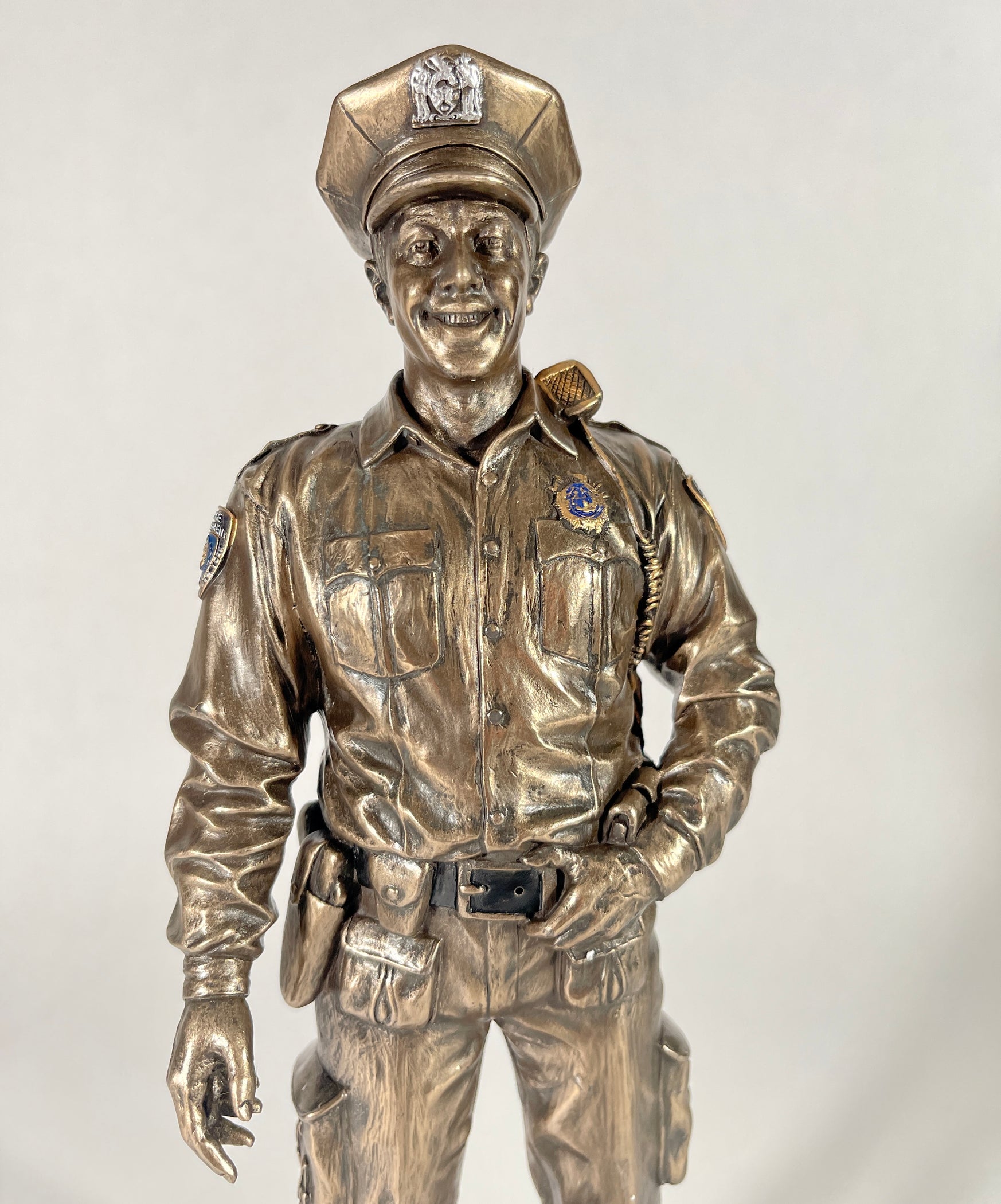 Policeman NYPD- To Protect And To Serve Statue — AllSculptures