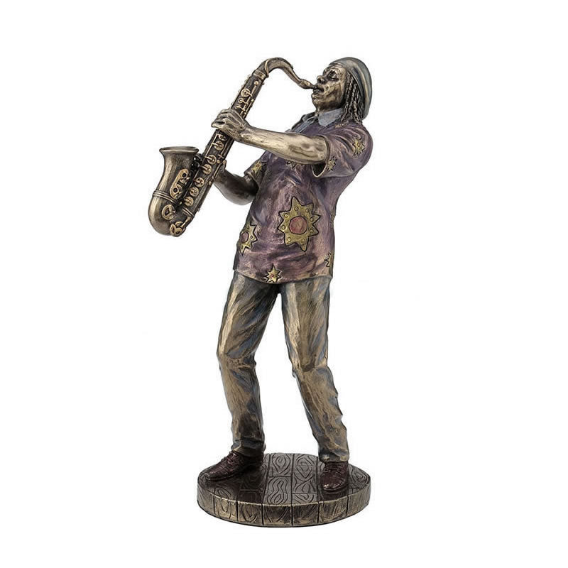 Jazz Band- Saxophone Player Statue — AllSculptures