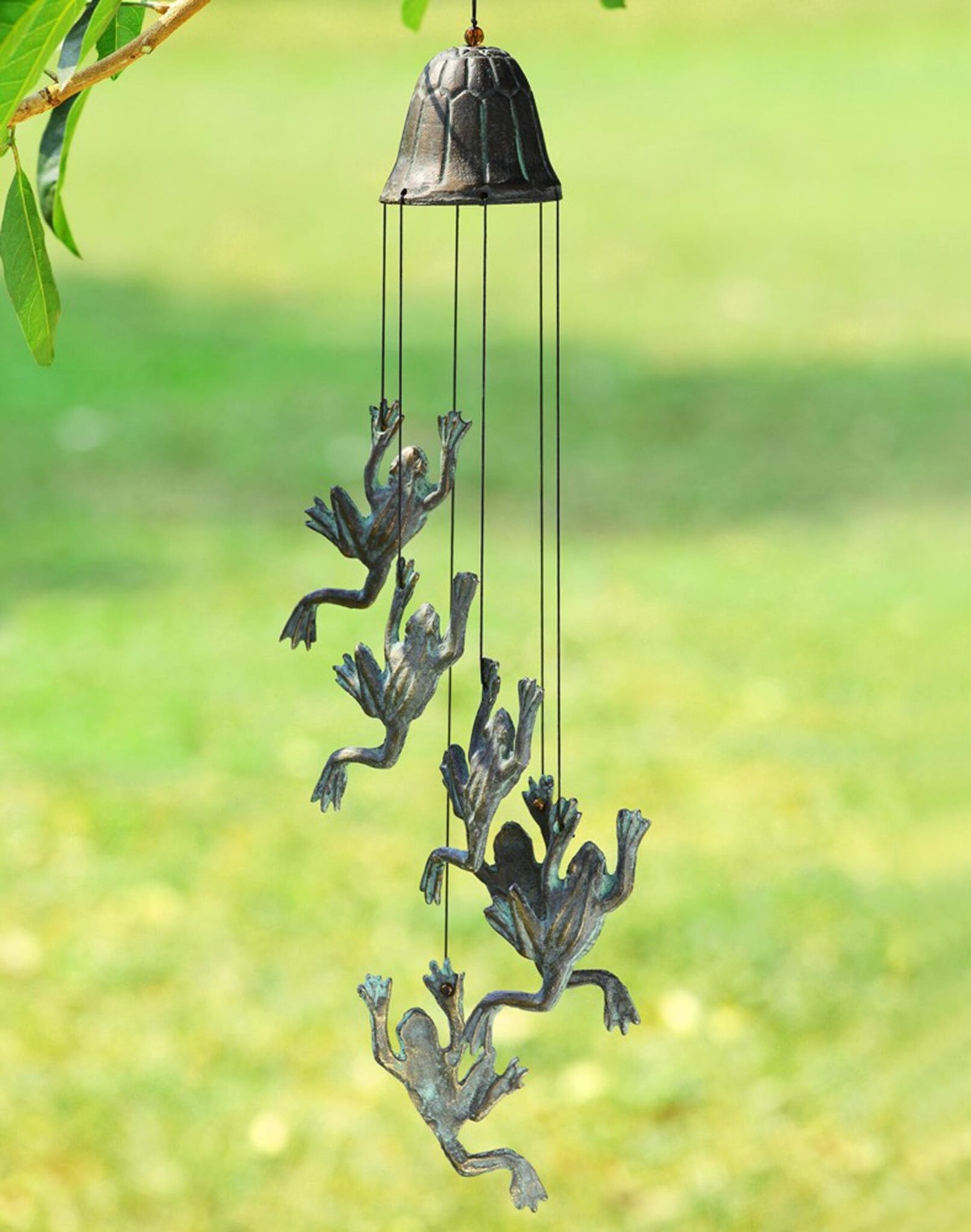 Jumping Frog Wind Chime by San Pacific International/SPI Home ...