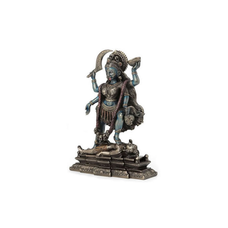 Kali Stepping On Shiva's Chest Statue — AllSculptures