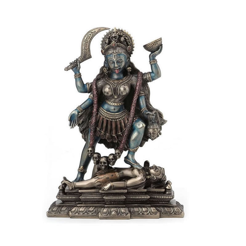 Kali Stepping On Shiva's Chest Statue — AllSculptures