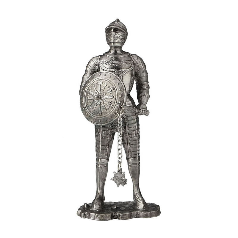 Knight With Spiked Flail Statue — AllSculptures