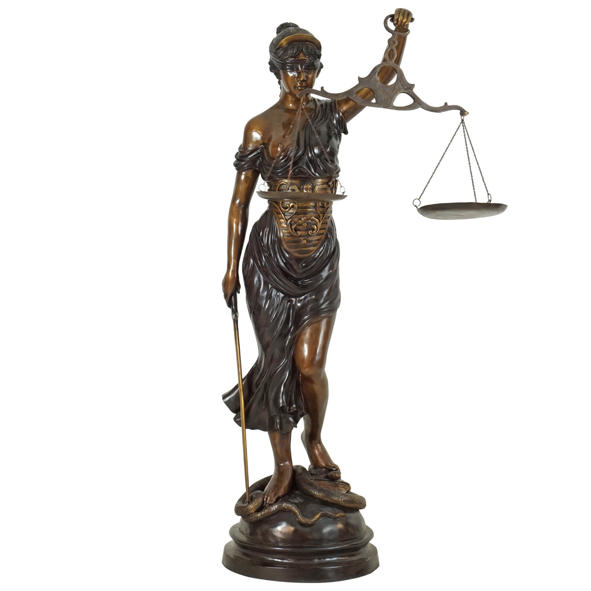 Lady Justice Floor Sculpture — AllSculptures
