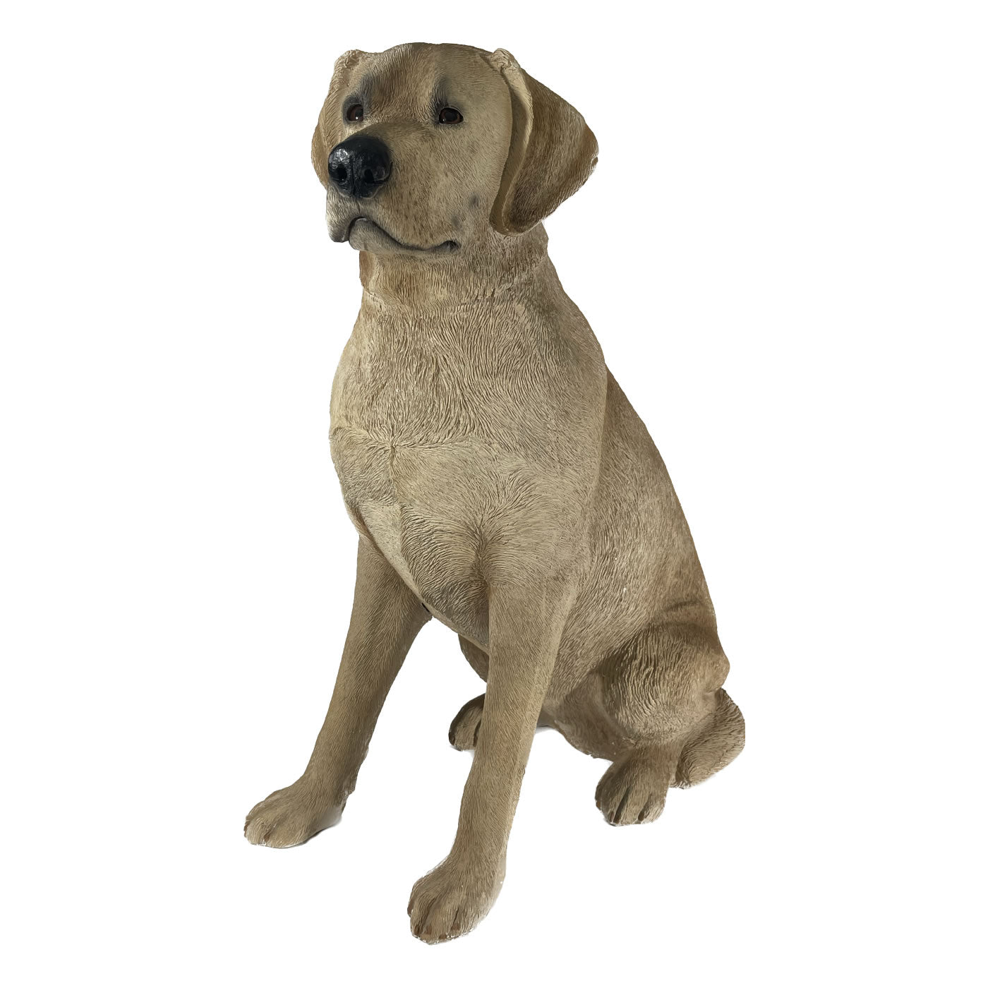 Life Size Yellow Labrador Retriever Dog Statue by Sandicast — AllSculptures
