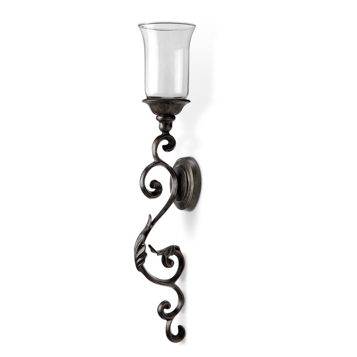 Leaf and Scroll Wall Sconce by San Pacific International/SPI Home ...