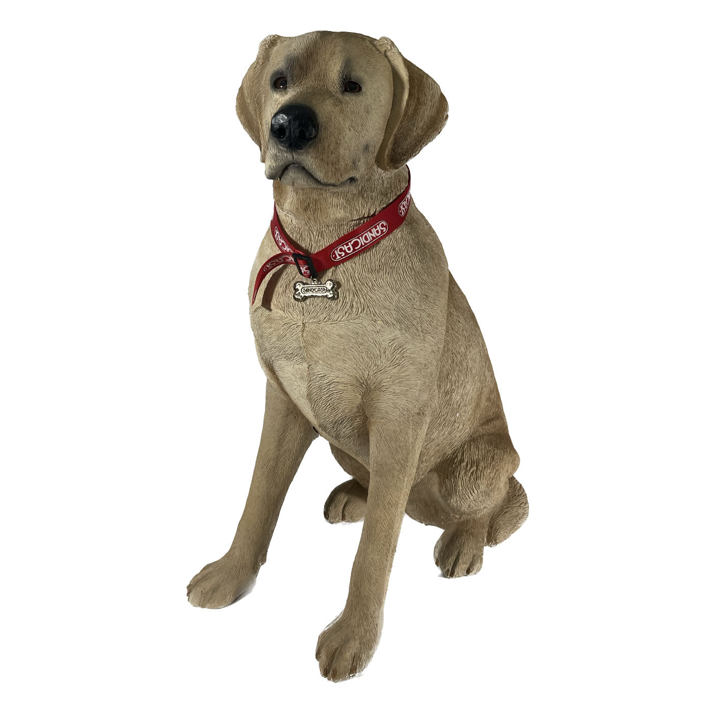 Life Size Yellow Labrador Retriever Dog Statue by Sandicast — AllSculptures