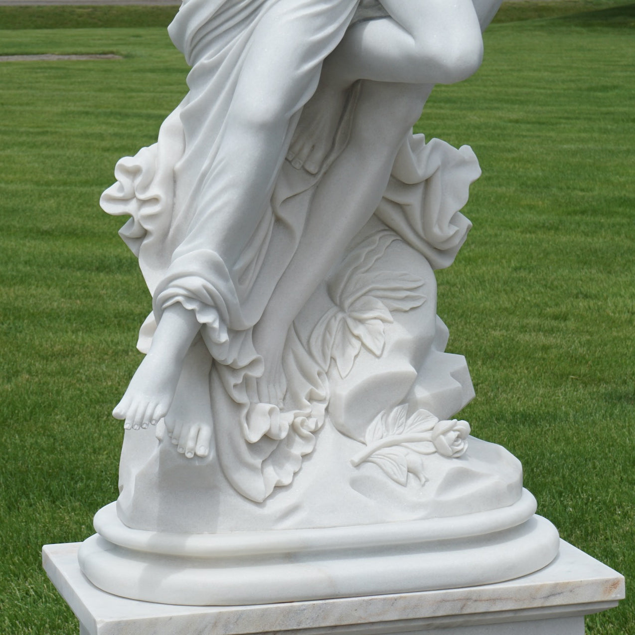 Large Love & Psyche Marble Sculpture — AllSculptures