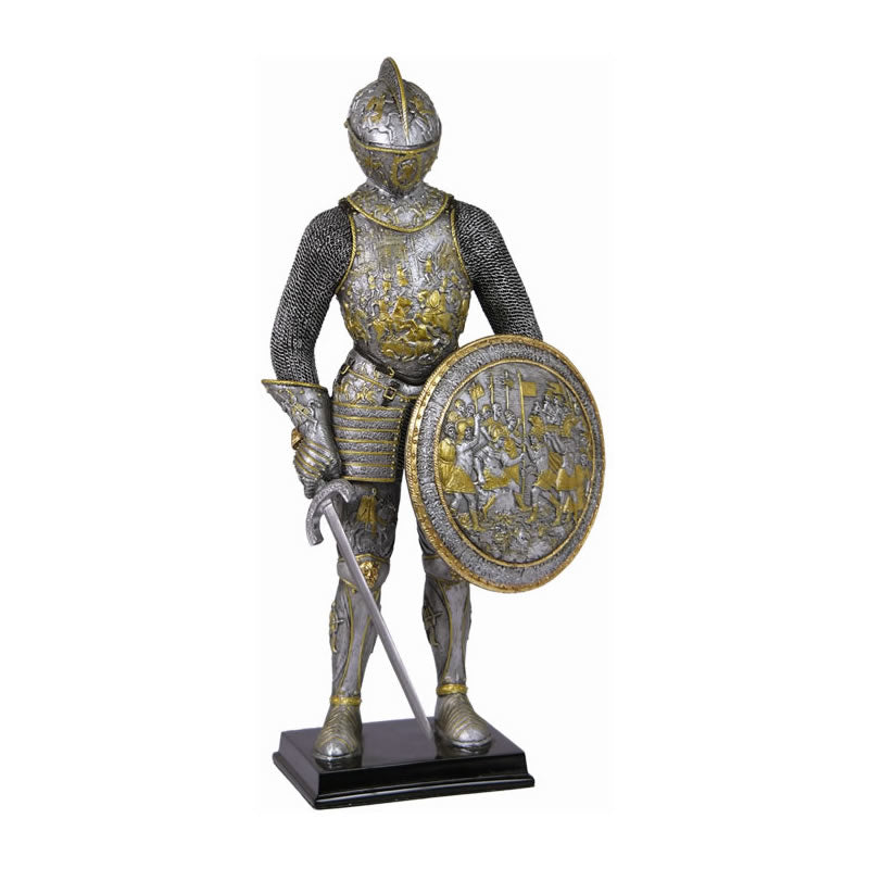 Medieval Suit of Armor Statue With Parade Armor — AllSculptures