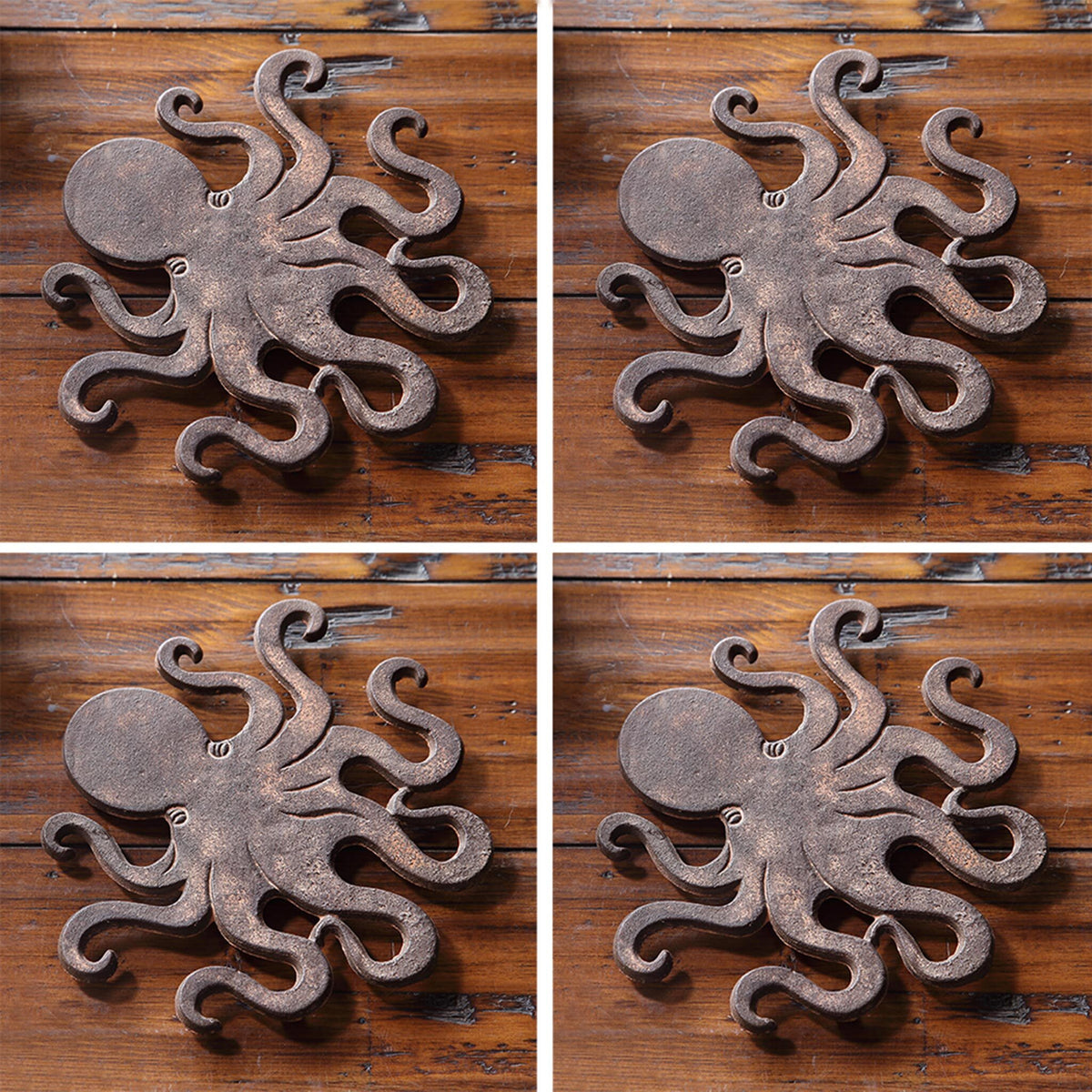 Octopus Trivets, Set of 4 by San Pacific International/SPI Home ...