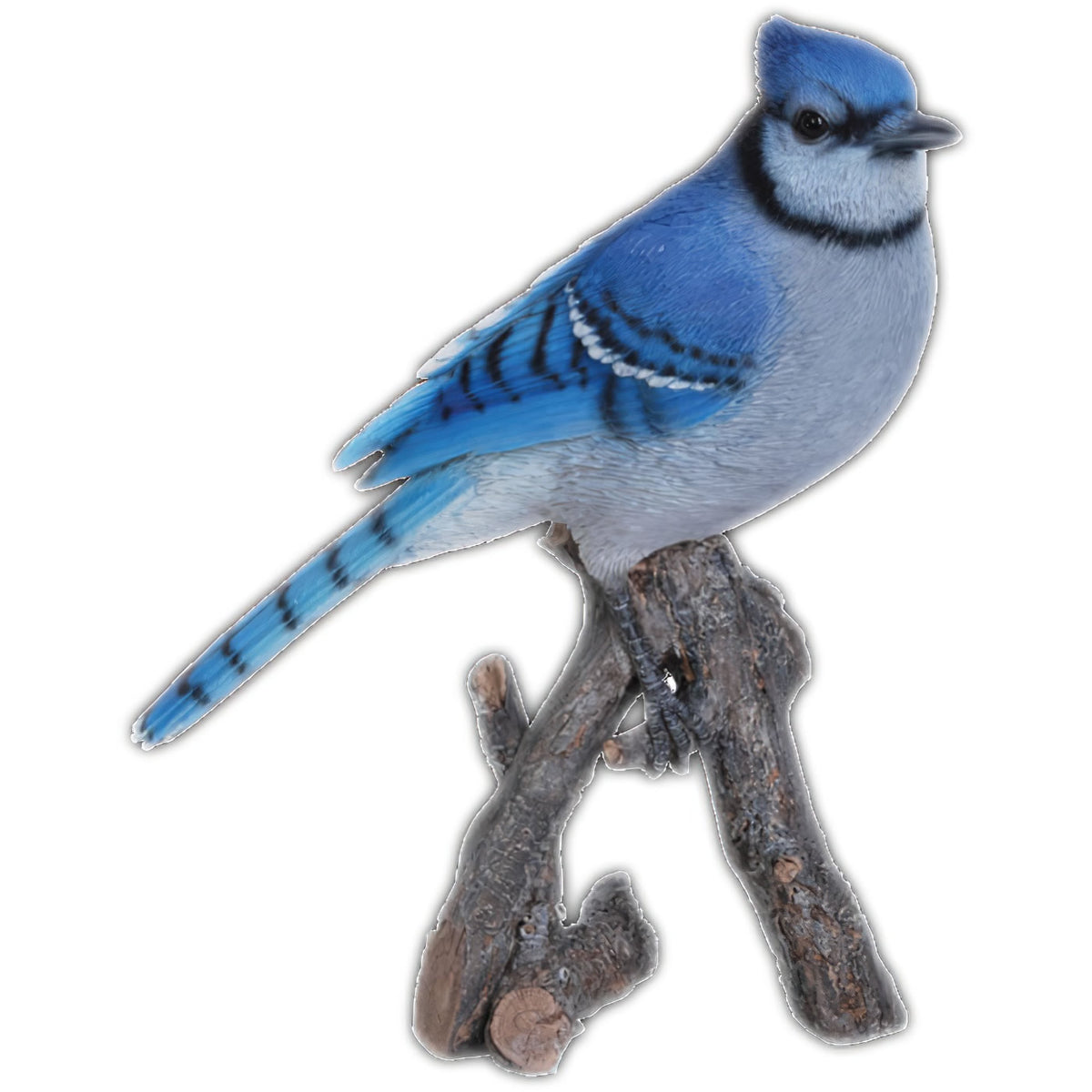 Realistic Blue Jay Statue- 9.75"H — AllSculptures