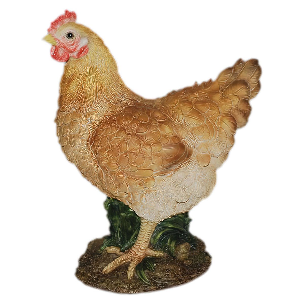 Realistic Hen Statue- 11"H — AllSculptures