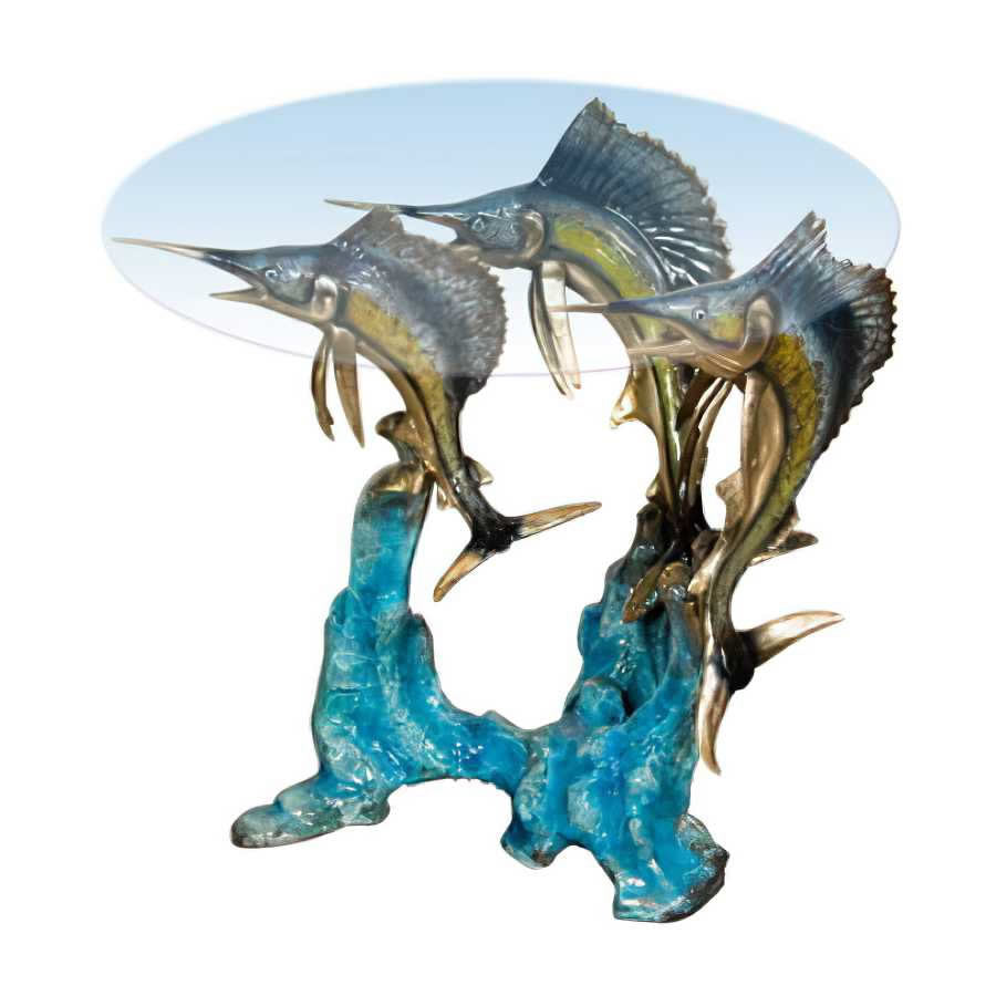 Sailfish End Table — AllSculptures