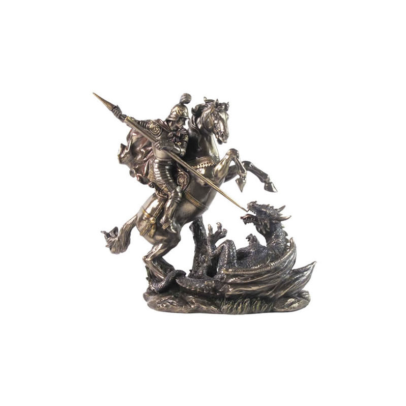 St. George Slaying Dragon Sculpture — AllSculptures