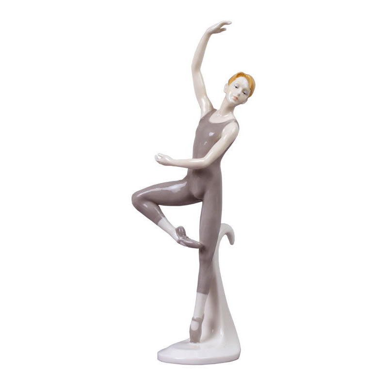 Saut De Basque Male Ballet Dancer Statue — AllSculptures