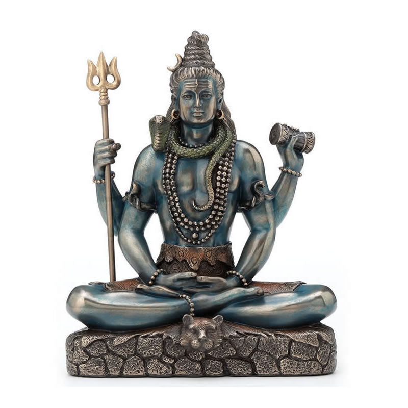 Sitting Shiva The Destroyer Statue — AllSculptures