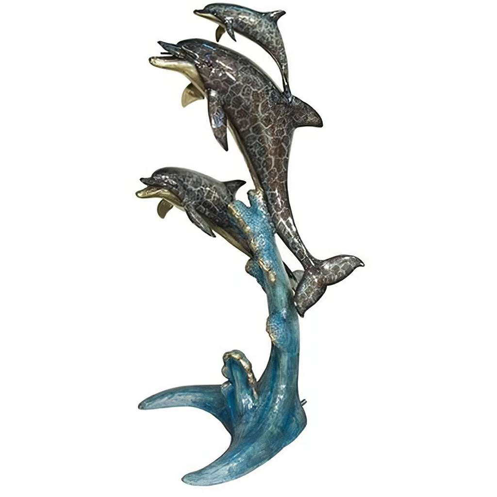 Dolphin Sculptures, Statues & Figurines — AllSculptures