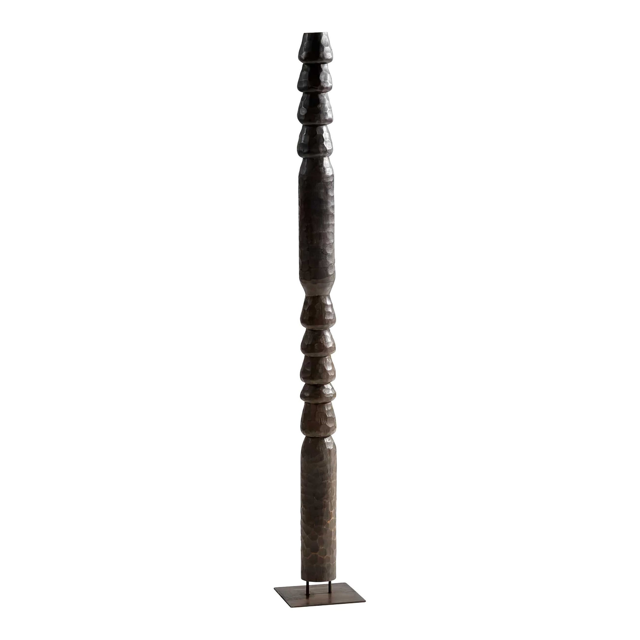 Modern Totem Pole Floor Sculpture -73"H — AllSculptures
