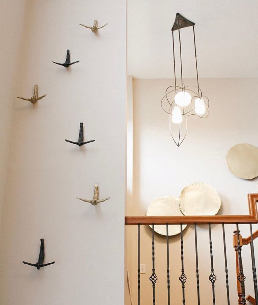 Diver Wall Sculpture — AllSculptures